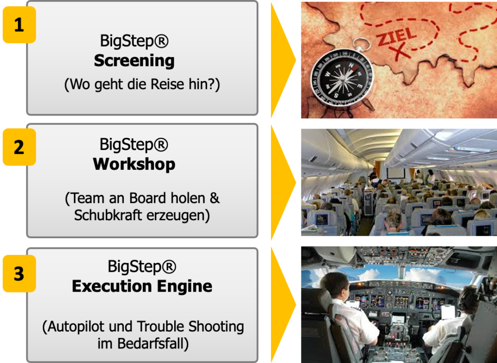 BigStep Methode - MCG Experts